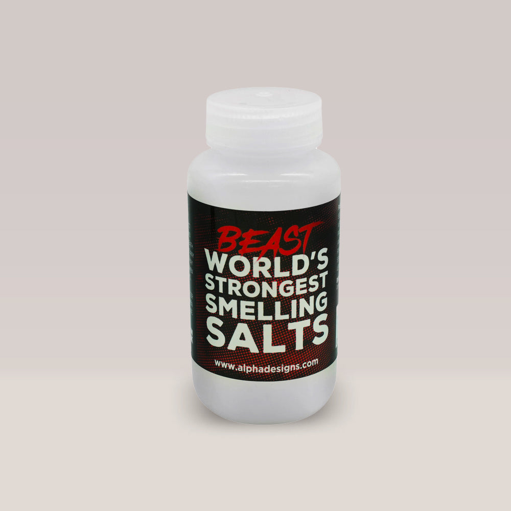 Alpha Designs 'BEAST' World's Strongest Smelling Salts | FITNESS LIBRARY